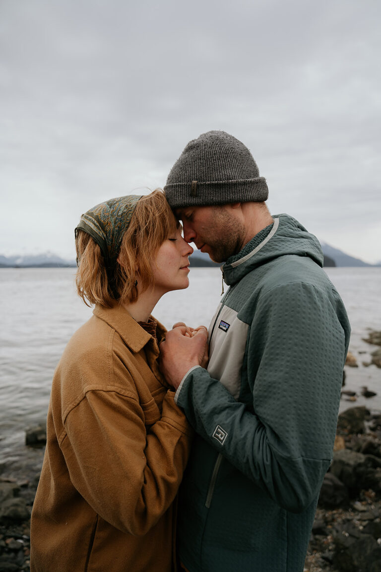 Couples Session at Auke Recreation Area Beach | Juneau, Alaska ...