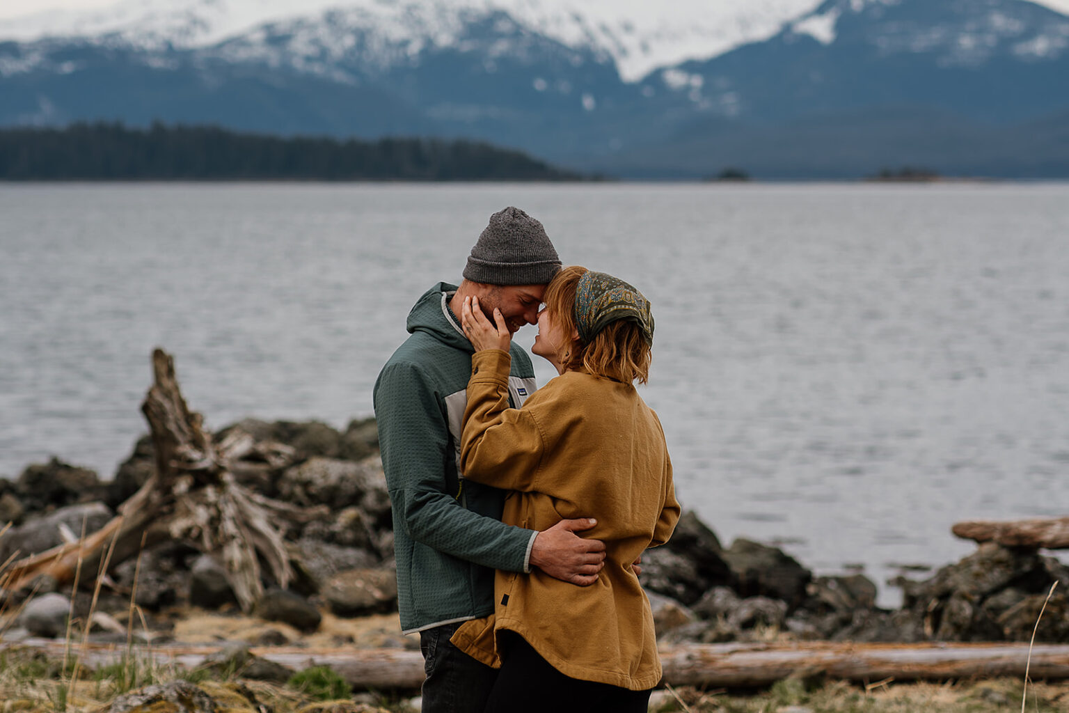 Couples Session at Auke Recreation Area Beach | Juneau, Alaska - Before ...